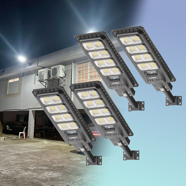 High Power Solar Street Lights with Pole - Solar LED Street Lights ...