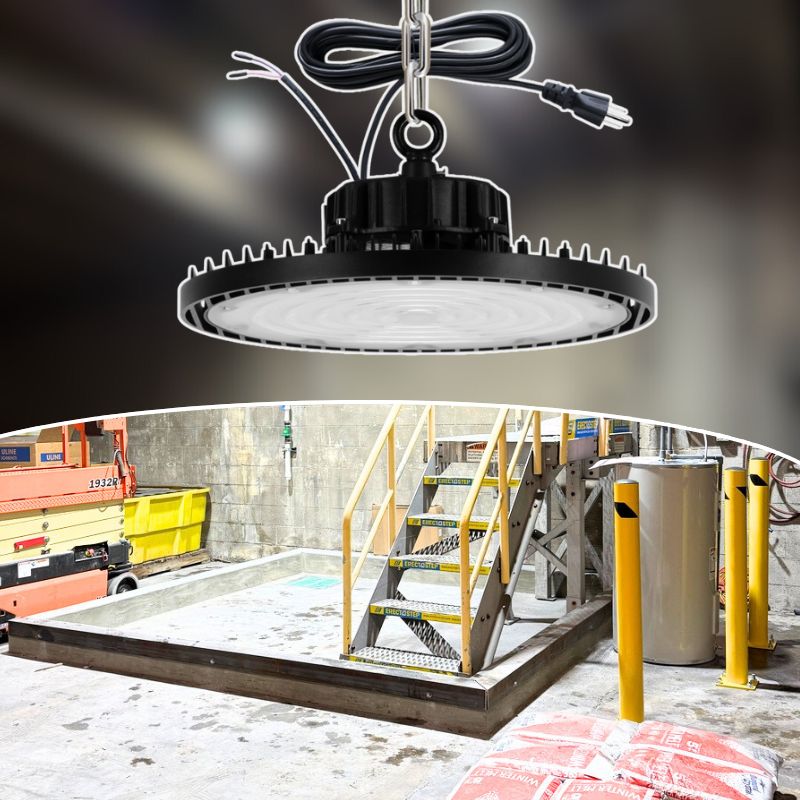 LANGY 4 PACK 200W UFO High Bay Led Light ,hig lumens 5000K – Langy Energy