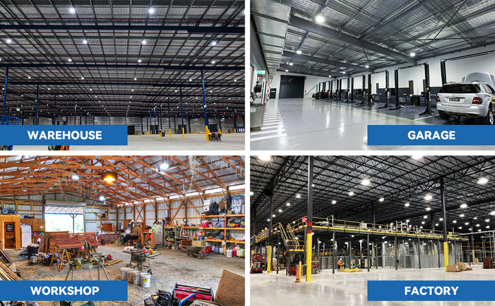 LANGY 10 PACK UFO High Bay Led Light 5000K with 3 years warranty for ...